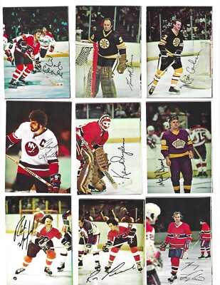 1977-78 O-PEE-CHEE Glossy U-PICK Cashman Cheevers Clarke Dionne Dryden ...