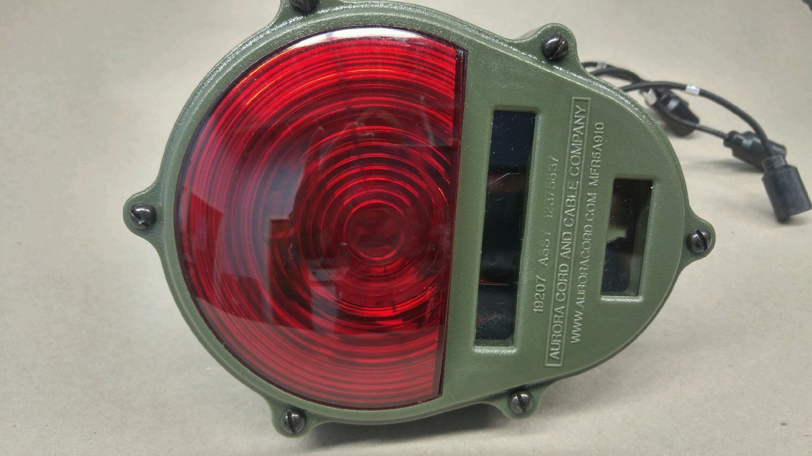 PLASTIC MILITARY REAR TAIL LIGHT HUMVEE HMMWV M998 M35A2 12375837 24 ...