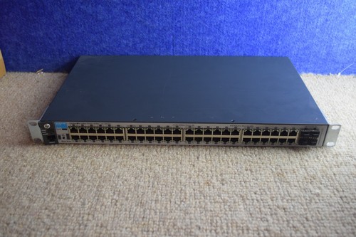 HP 2530-48G J9775A 48 port gigabit switch + 4 SFP + Mounting Brackets ...