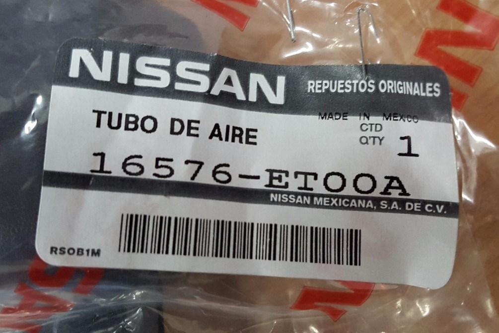 NEW OEM NISSAN 2007-2012 NISSAN SENTRA AIR INTAKE UPPER DUCT- 2.0L ...