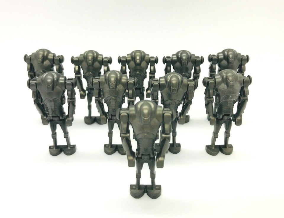 Lego Battle Droid Super Commando Pilot Security Droid Star Wars ...