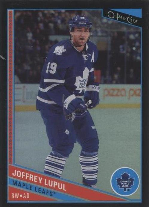 2013-14 O-Pee-Chee - Joffrey Lupul #92 Black Rainbow Foil /100 for sale online | eBay
