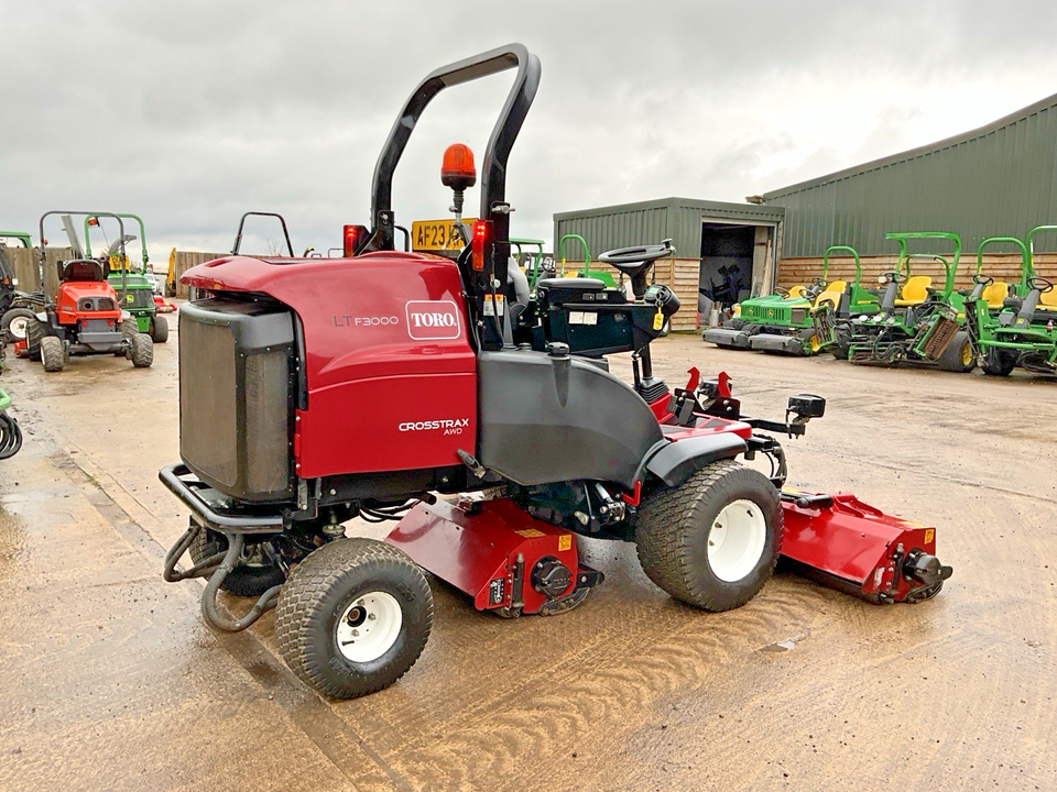 2023 TORO LT F3000 TRIPLE DECK FLAIL RIDE SIT ON LAWN MOWER JOHN DEERE ...