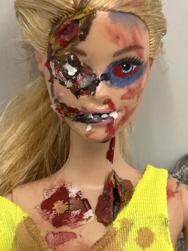 OOAK Barbie Repaint Custom Art Doll War-Torn Barbie Tribute To Women ...