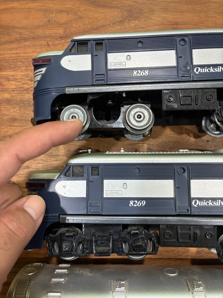[T-O] Lionel O Gauge "Quicksilver Express" 5 Car Set - See Photos | eBay
