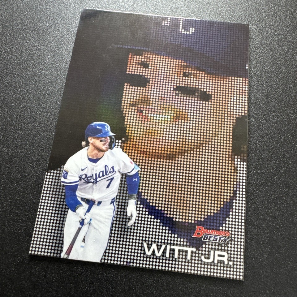 2025 Bowman’s Best Bobby Witt Jr #P-13 Pixel Portraits Insert ROYALS | eBay