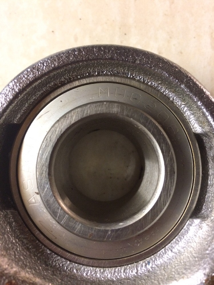 Lot of 4 NEW AMI Asahi Bearings , P206, 2 Bolt Mounting, Bearing ...