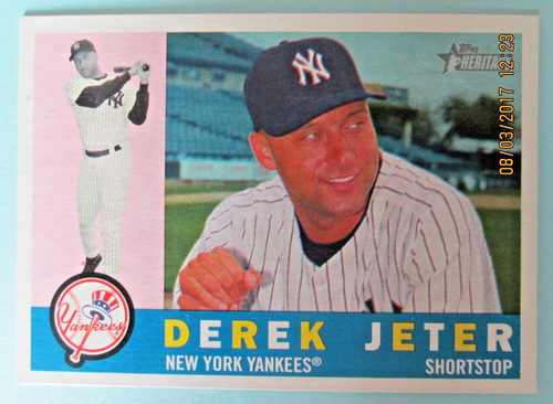 DEREK JETER/2009 TOPPS HERITAGE#83/NYYANKEES/NRMT | eBay
