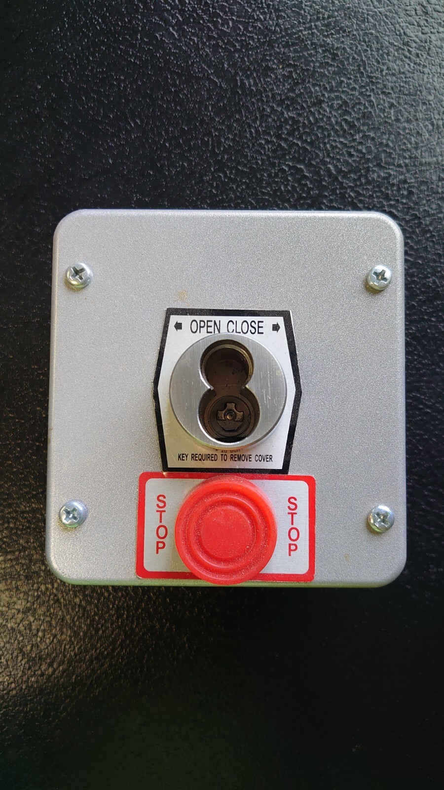 Surface Mount One Button Knox Box Switch Lock Box with Large Format ...