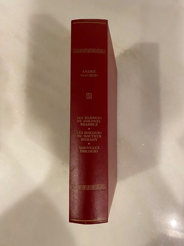 Livre LE SILENCE DU COL BRAMBLE d'André MAUROIS ill NO éd DE TARTAS ...