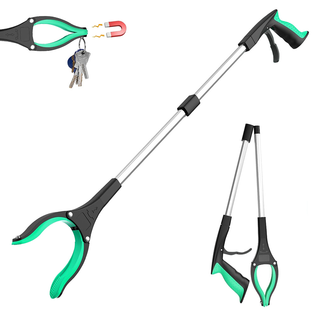 Heavy Duty Grabber Kit Industrial Pick Up Stick Hand Grip Reach Trash ...