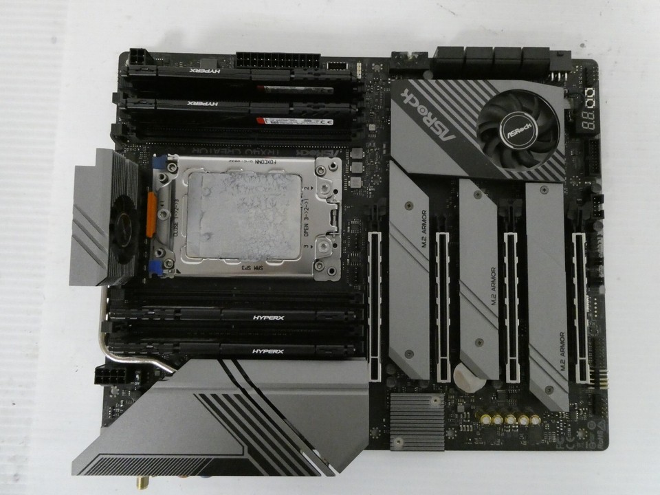 AMD Ryzen Threadripper 3970X CPU + AsRock TRX40 Motherboard + 128GB RAM ...