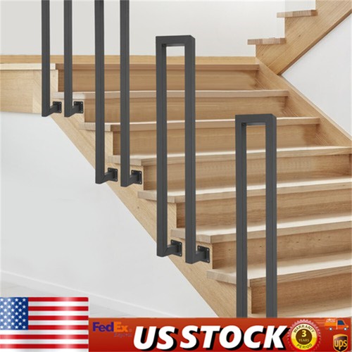85cm Non-Slip Safety Stair Handrail n-Shaped Railing Indoor/Outdoor ...