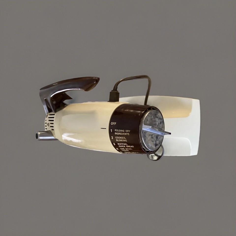 Vintage retro 1950s Sunbeam Mixmaster Model 12 heavy Stand Mixer WORKS ...