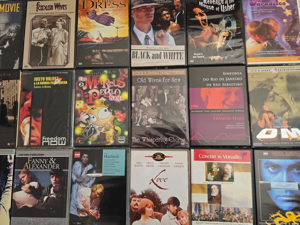 21 Rare & Foreign DVD Collection, great for re-selling! | eBay