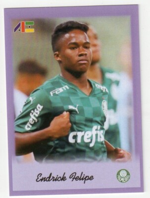 2020/21 ENDRICK FELIPE ALL SPORTS PURPLE ROOKIE CARD #020/100 PALMEIRAS ...