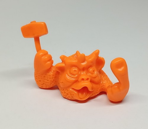 Mini Boglins The Clumsies Chief Trog Neon Orange | eBay