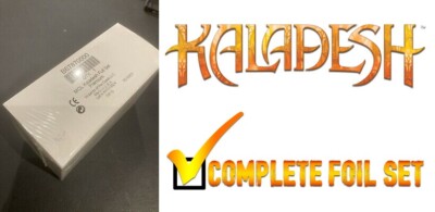 Kaladesh Full Set Foil Premium - Magic the Gathering WOTC New/SEALED ...