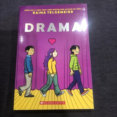 Drama: a Graphic Novel by Raina Telgemeier (2021, Trade Paperback ...