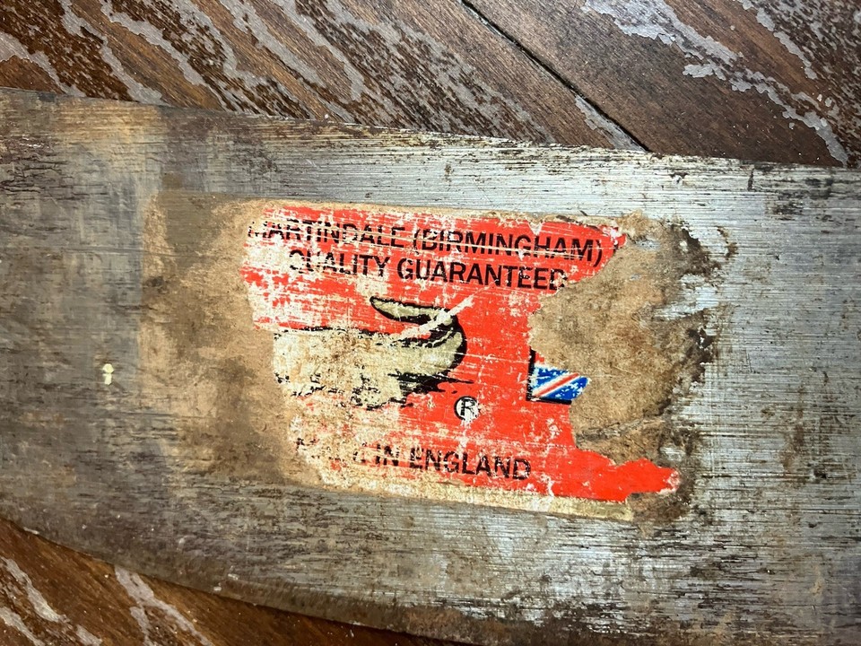 Martindale Machete 23W Carbon Steel Personalized Leather Sheath Vintage ...