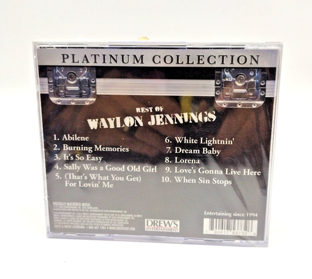 Drew's Famous Best of Waylon Jennings: CD Platinum Collection New ...