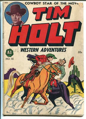 Tim Holt Western Adventures #1 1948-ME-1st issue-Frank W. Bolle art-photos-VG | eBay