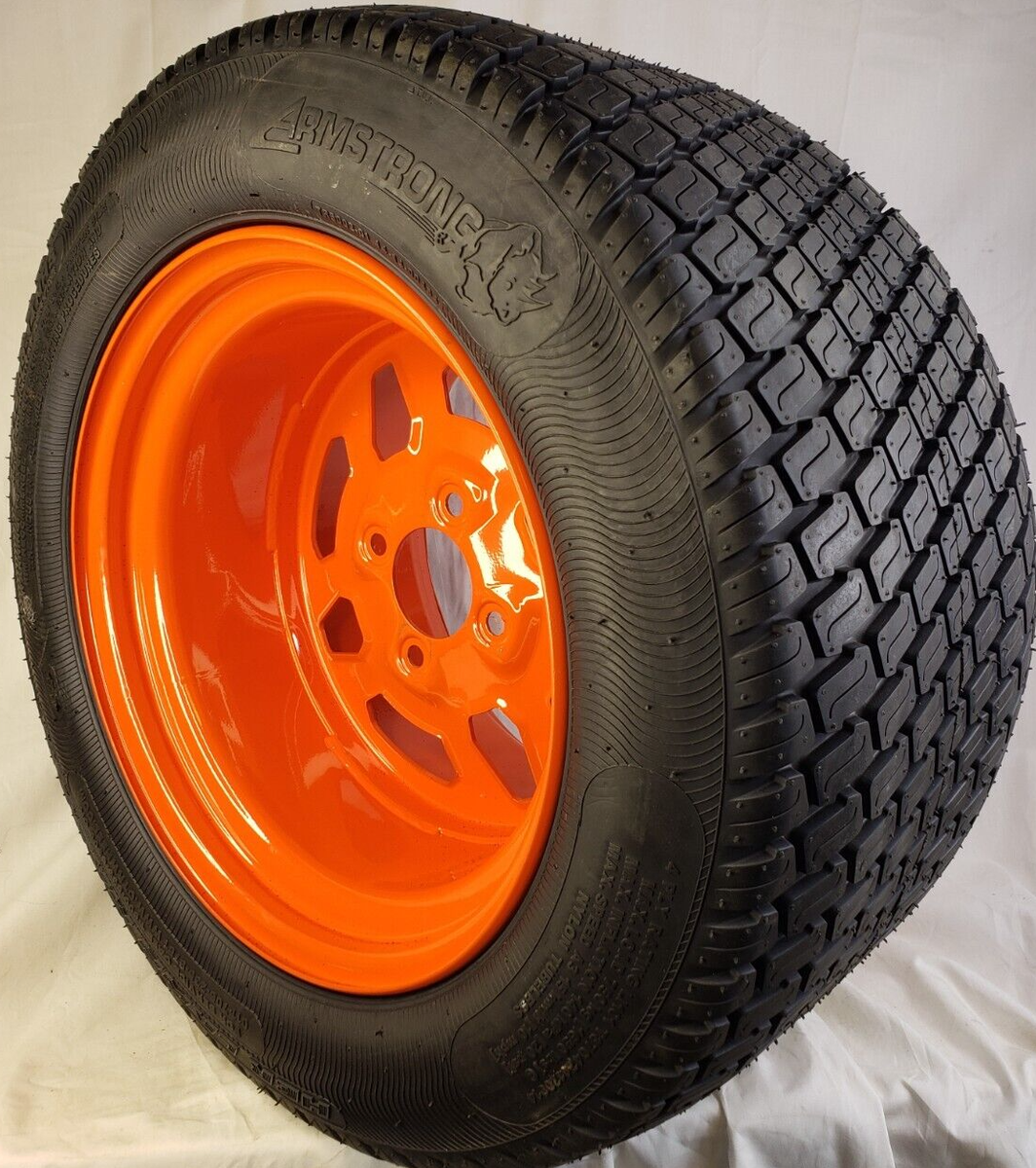 24x12.00-14 Tire Rim Wheel Assembly for Kubota Z421-KWT-60 24x12.00-14 Tire Rim Wheel Assembly for Kubota Z421-KWT-60