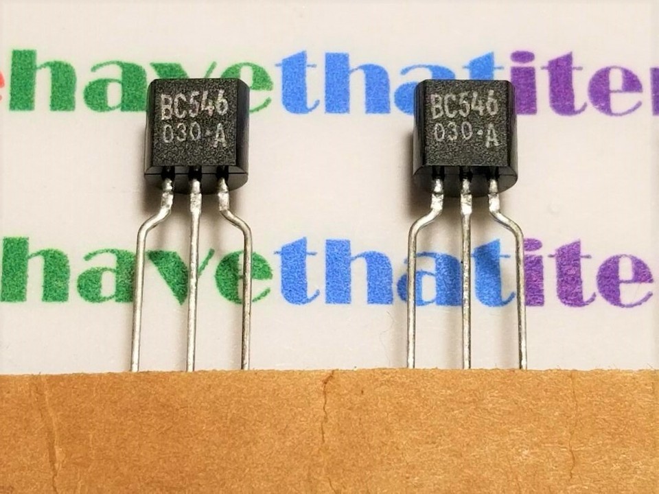 BC546A / TRANSISTOR / TO92 / 6 PIECES (qzty) | eBay