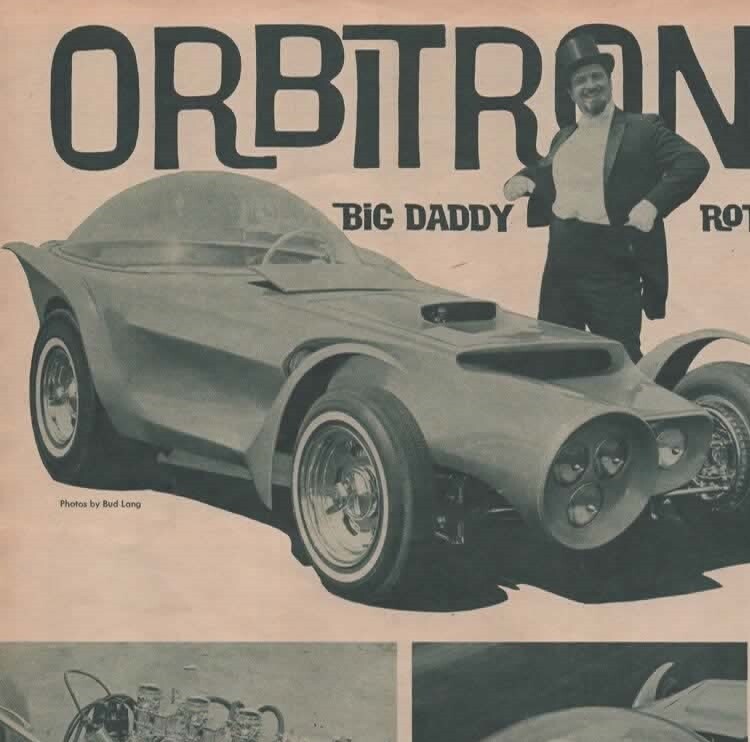 Magazine Print Article-1964 Big Daddy Roth-Bubble Top-Orbitron-Dream ...