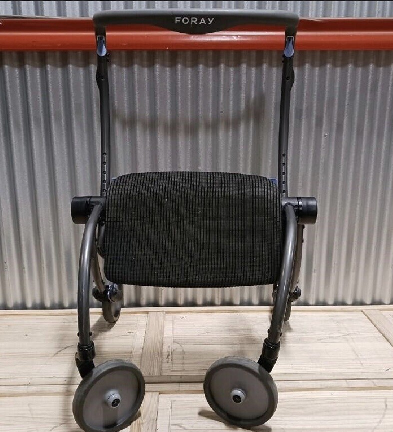 Broken- Foray Spring Rollator Easy Storage Unique Design Elderly Assist ...