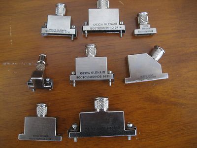 NEW Glenair 06324 Micro-D Connector Backshell LOT of 8 500t010m100h12 ...