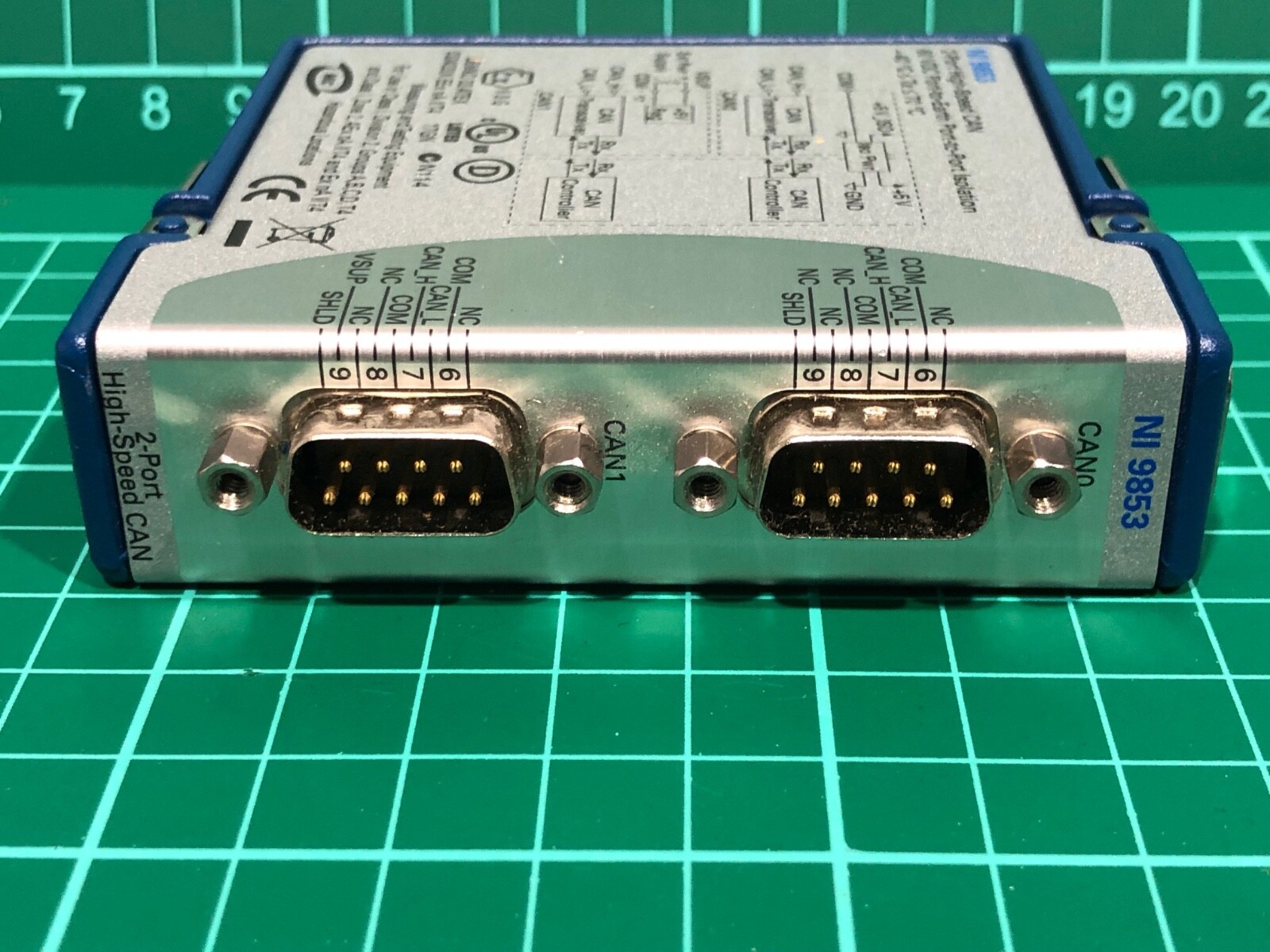 National Instruments NI-9853 2-Port High-Speed CAN Module | eBay