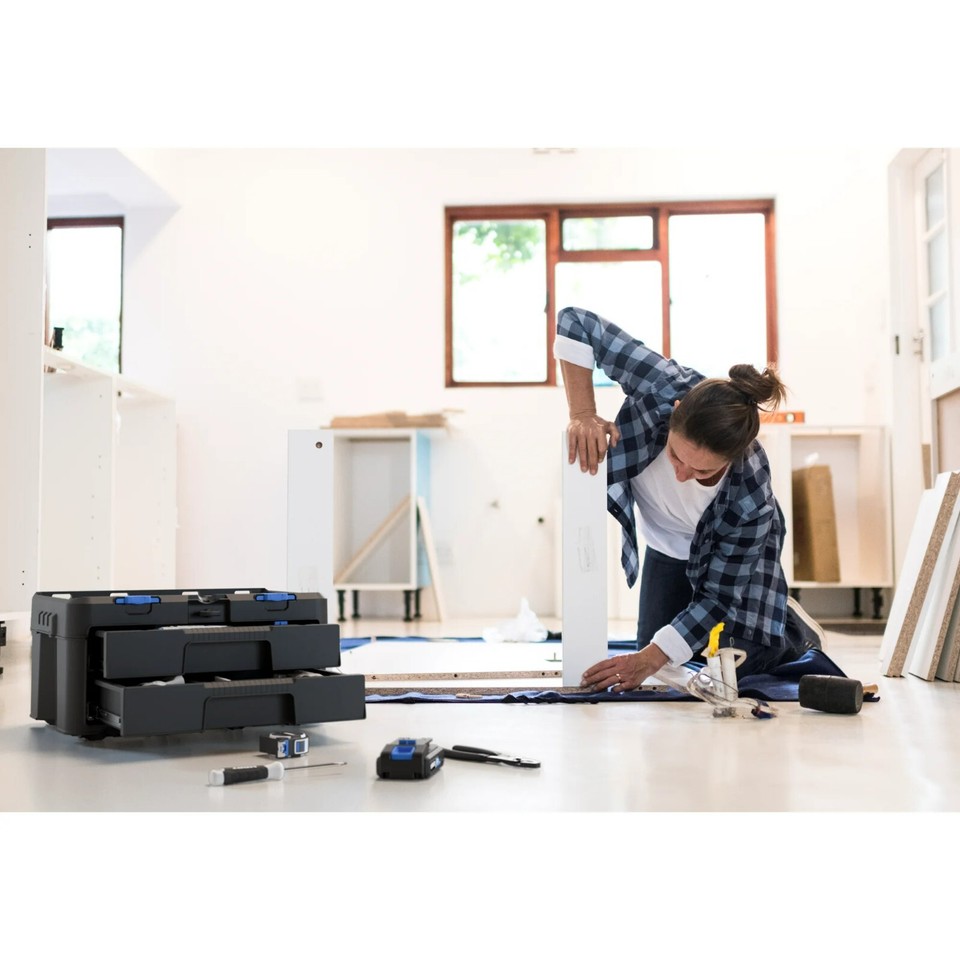 Hart Stack System Two Drawer Unit, Small Tool and Parts Storage, Fits ...