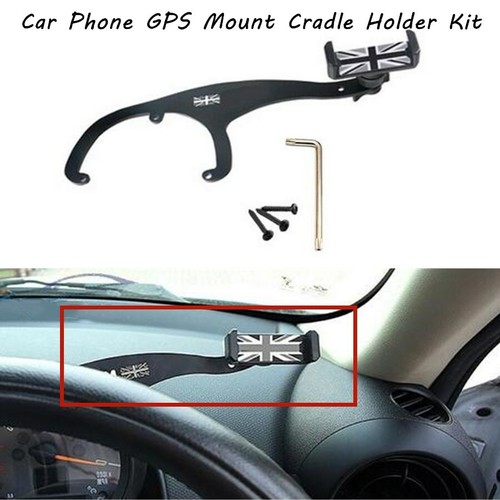 Car Phone Holder GPS Navigation Dashboard Phone Holder For Mini Cooper ...