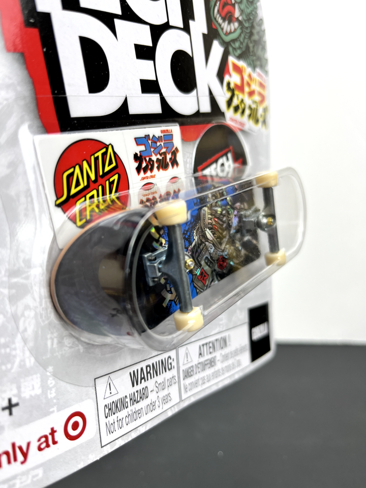 Tech Deck Santa Cruz Target Exclusive Godzilla Robot Holo Black ...
