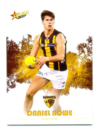2017 AFL Select Footy Stars Common card 120 Daniel Howe - Hawthorn | eBay