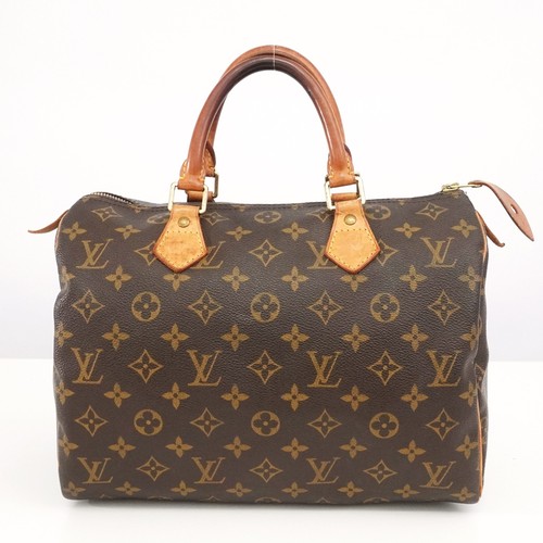 LOUIS VUITTON LV Monogram Speedy 30 M41526 Handtasche LB0013 Auth ...