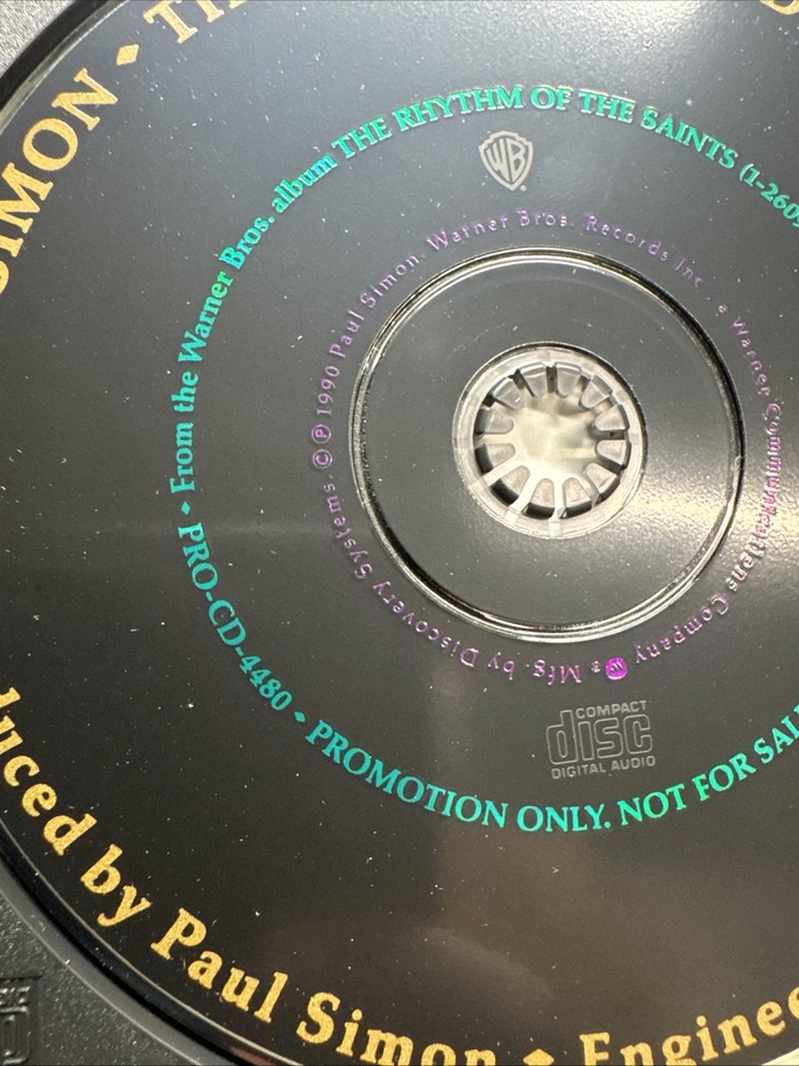 Paul Simon – The Obvious Child (CD, Promo, US, 1990, Warner Bros) Pro ...