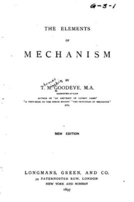 The Elements Of Mechanism 9781530732098 | eBay