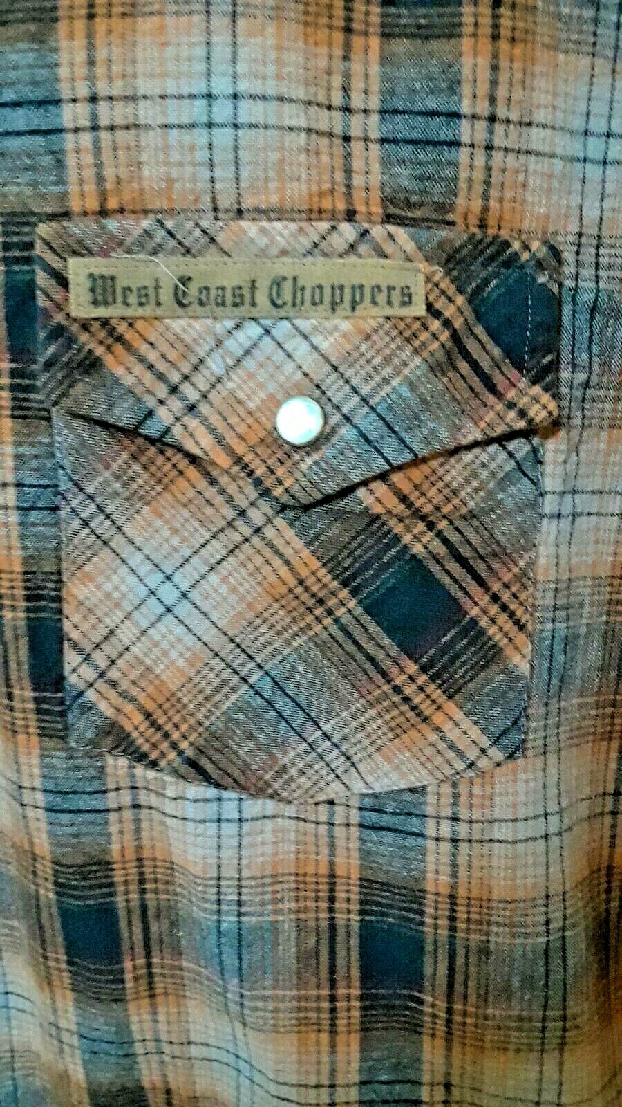 Jesse James Workwear West Coast Choppers Pearl Snap F… - Gem