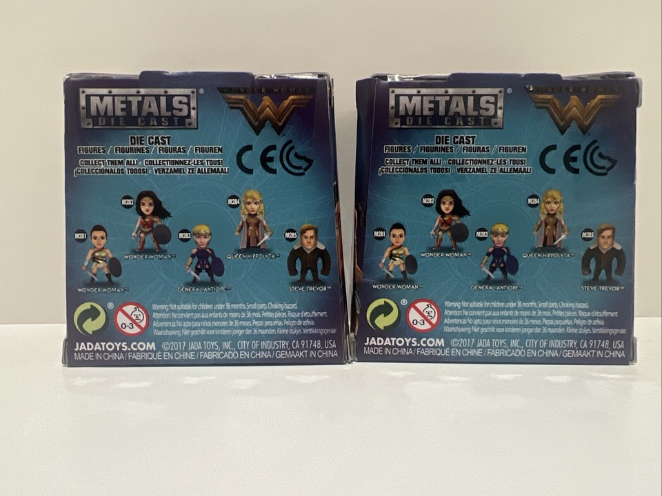 General Antiope-Wonder Woman DC Metals 4" Figure Metal Die-Cast Jada Toys LOT | eBay