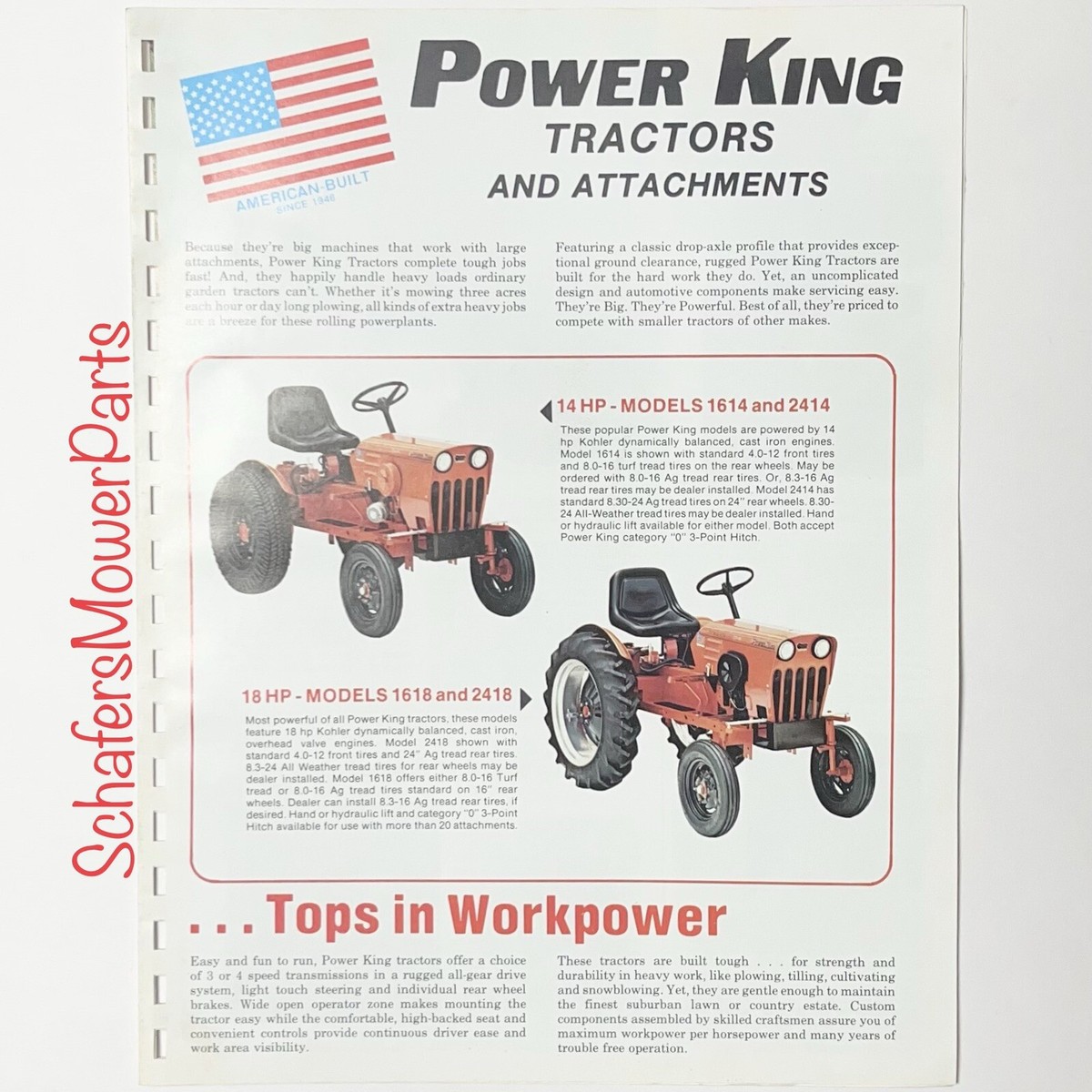 Old Power King Tractor Parts Economy Power King Tractor | Smokstak®