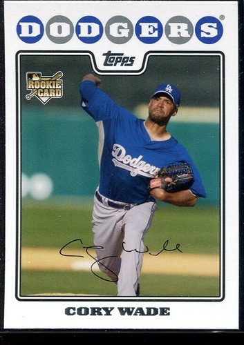 2008 Topps Baseball Cory Wade #UH297 Los Angeles Dodgers | eBay