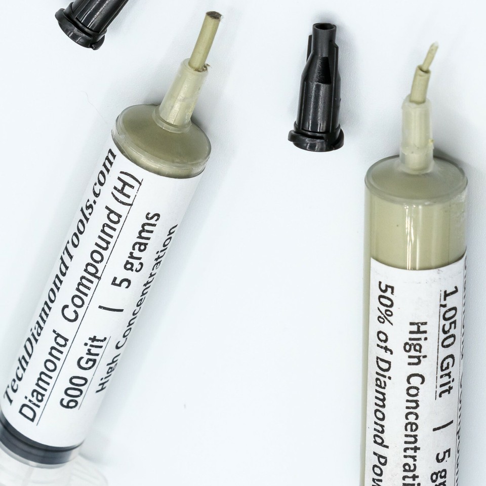 Diamond Paste Compound Polishing Lapidary; 10 Grams 50,000 Grit to 400 ...