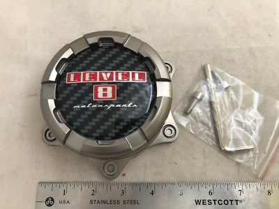 Level 8 Motorsports BRONZE 6 Lug SHORT Wheel Rim Hub Cover Center Cap C ...