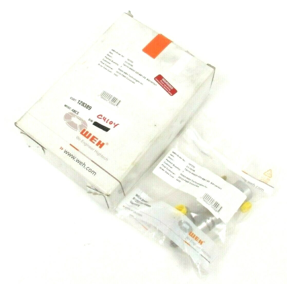 NEW WEH C1-16199 TW17V-W9031-025-BB1-XD FAST CONNECTOR C116199 | eBay