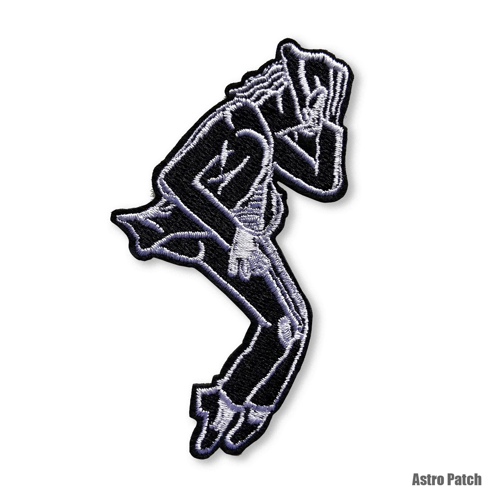 Michael Jackson Moonwalk Dance Movie Music Artist Embroidered IronOn ...