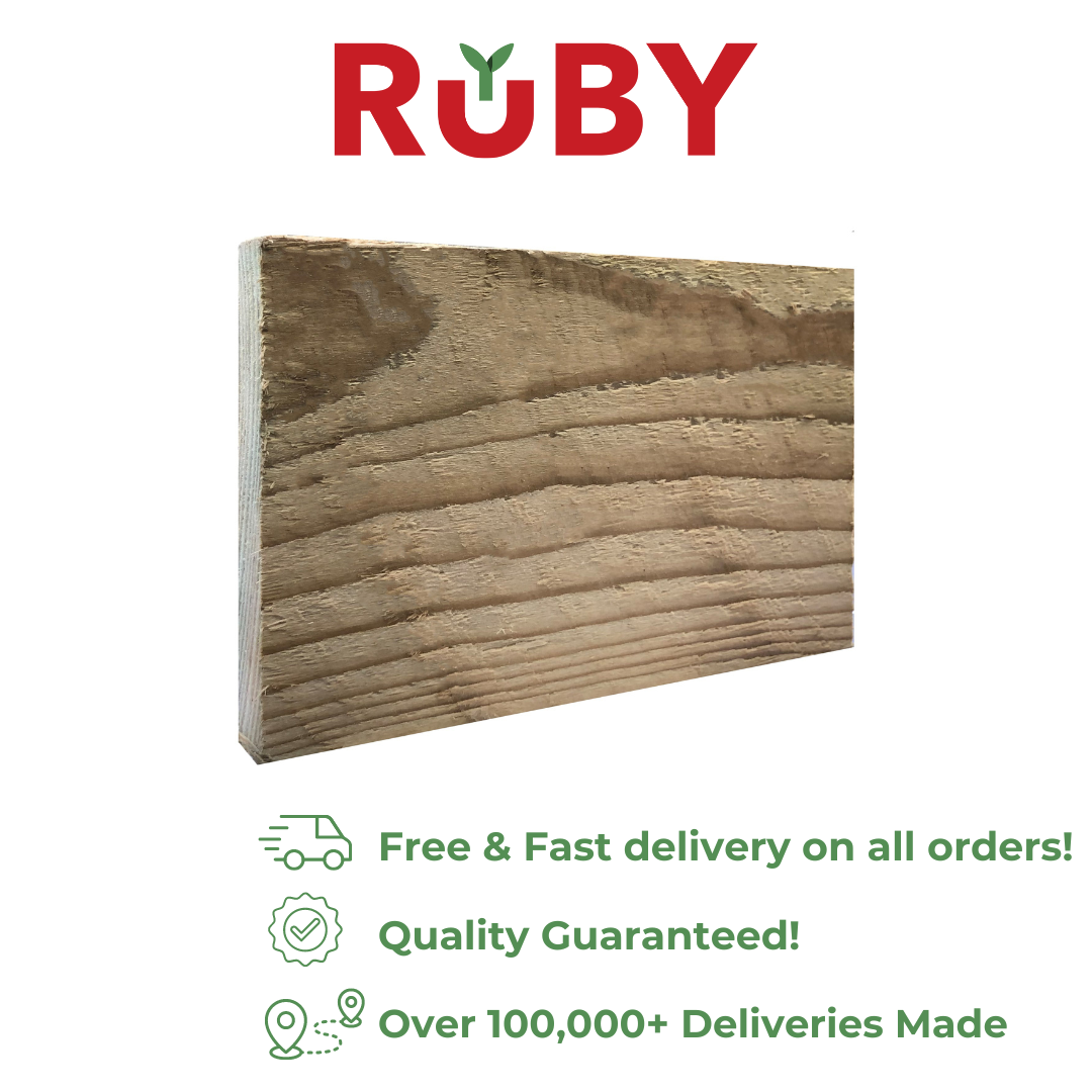 Treated Timber 4x1 Tanalised Pressure Treated Timber 3.6m 22mm x 100mm ...