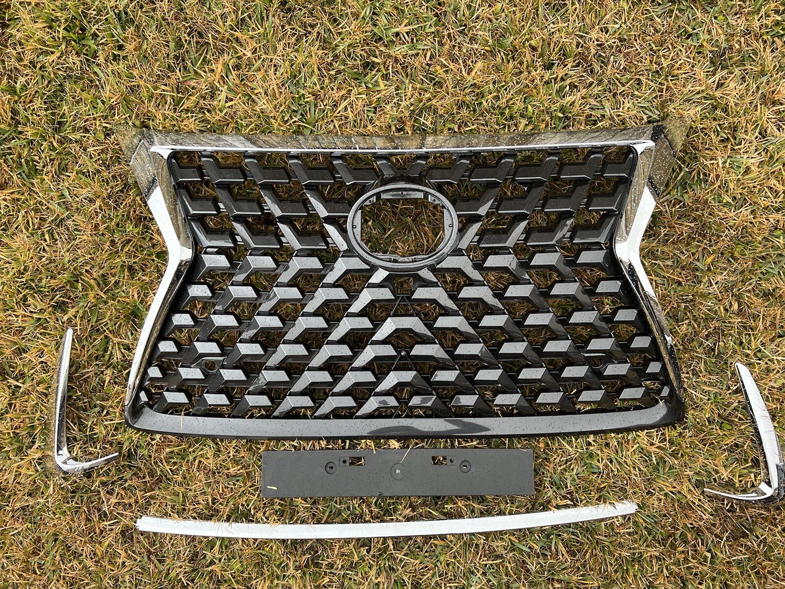 2014-2022 Lexus GX460 Front Rear Lip Spoiler + Grille Body Kit Luxury ...