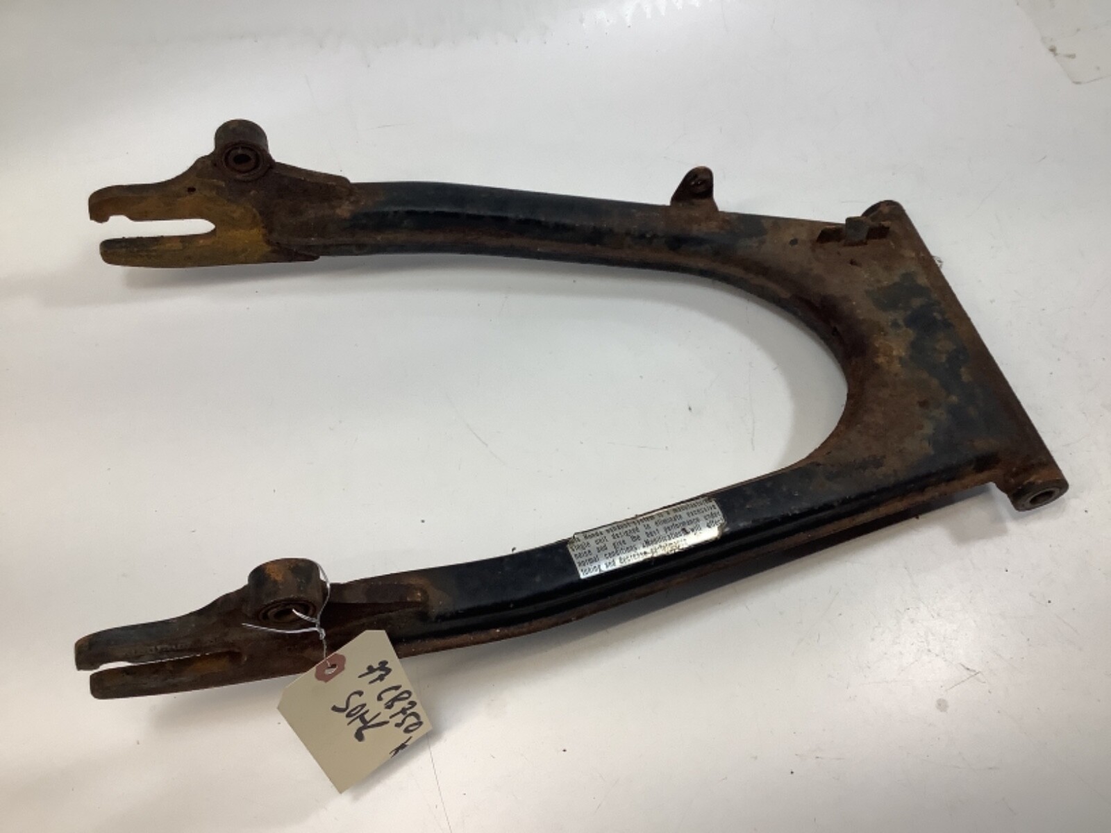 Honda Vintage CB750 1977 CB750K Rear Swingarm Swing Arm Assembly | eBay